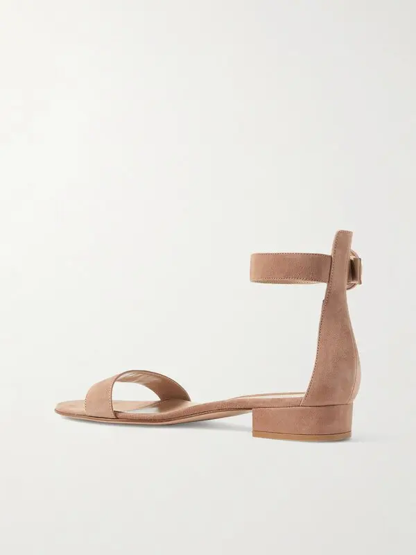 GIANVITO ROSSI Portofino 20 Suede Sandals