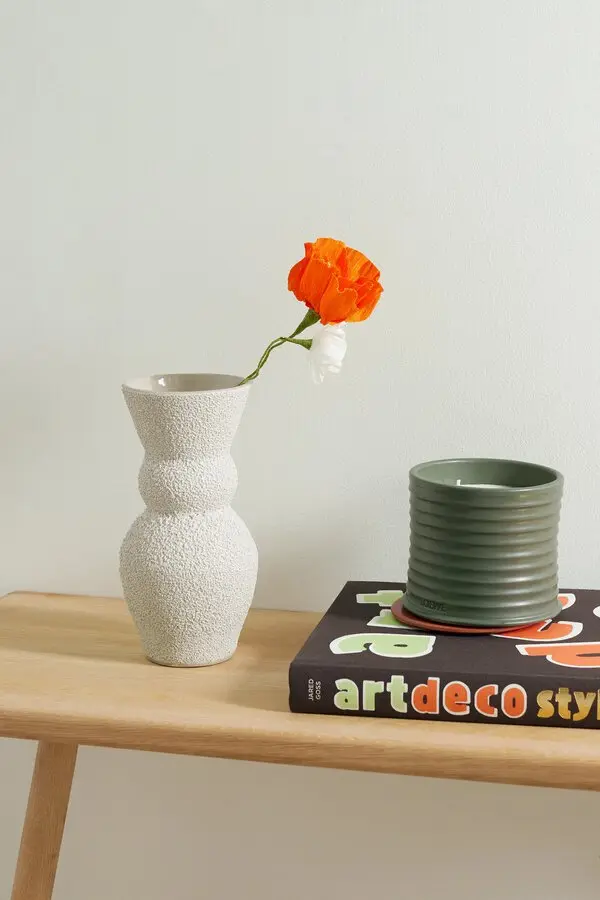 MARLOE MARLOE Net Sustain Lucie Glazed Ceramic Vase