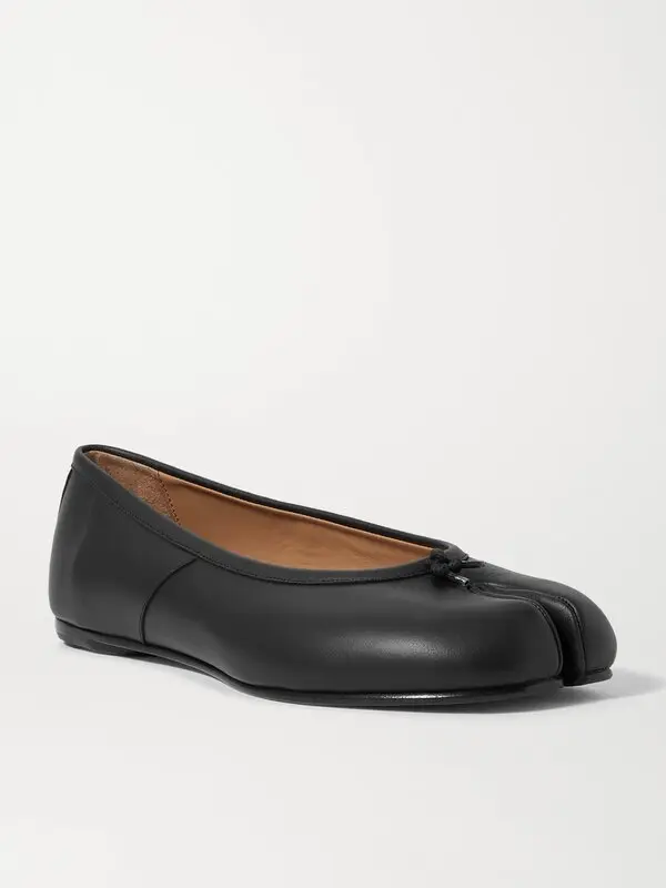 MAISON MARGIELA Tabi Split-toe Leather Ballet Flats