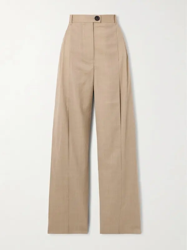 PETER DO Cutout Wool-blend Pants