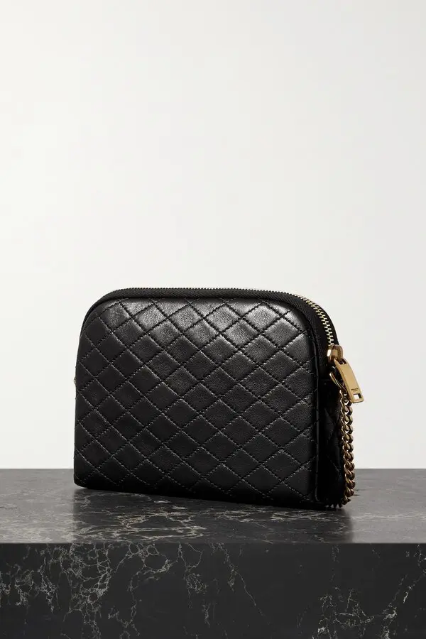 Saint Laurent Gaby Medium Quilted Leather Shoulder Bag