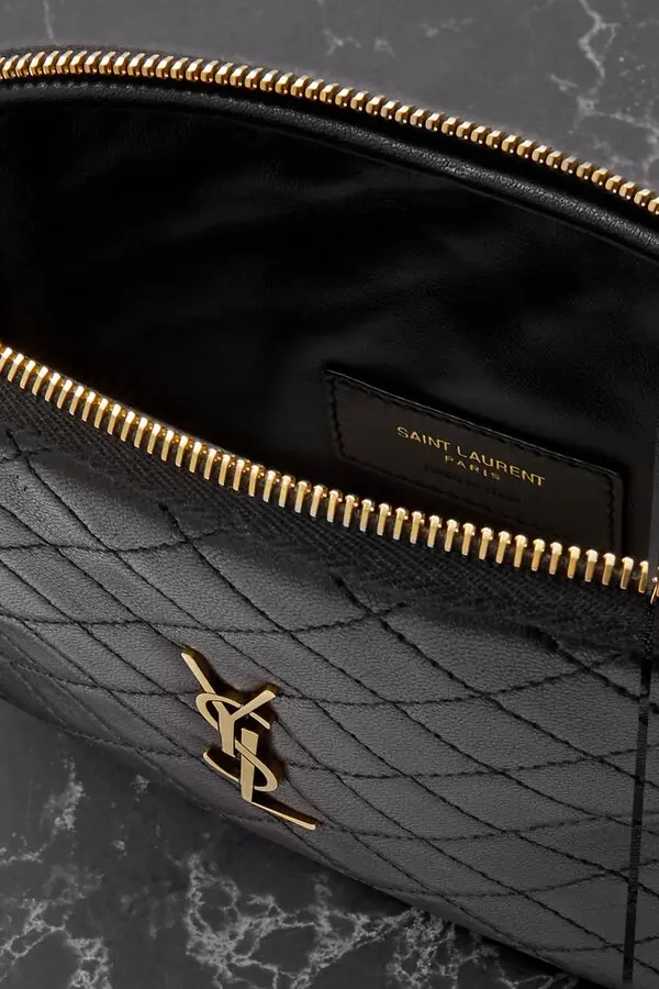 Saint Laurent Gaby Medium Quilted Leather Shoulder Bag