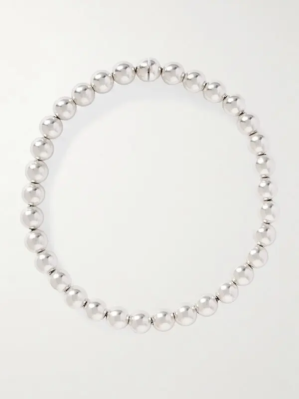 JIL SANDER Sphere-tone Necklace - Silver