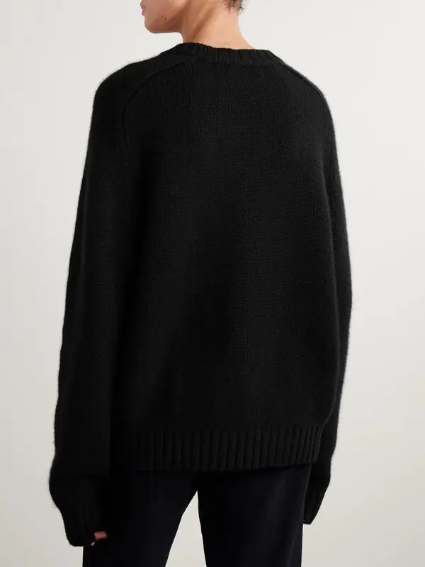Khaite Mae Cashmere Relaxed Sweater