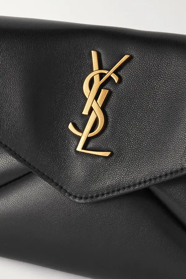 Saint Laurent Cassandre Small Clutch - Black