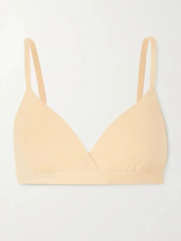 SKIMS Fits Everybody Crossover Bralette - Neutrals