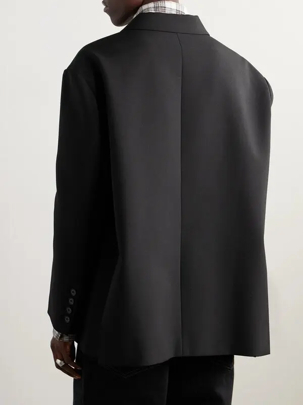 THE FRANKIE SHOP Bea Crepe Blazer - Black