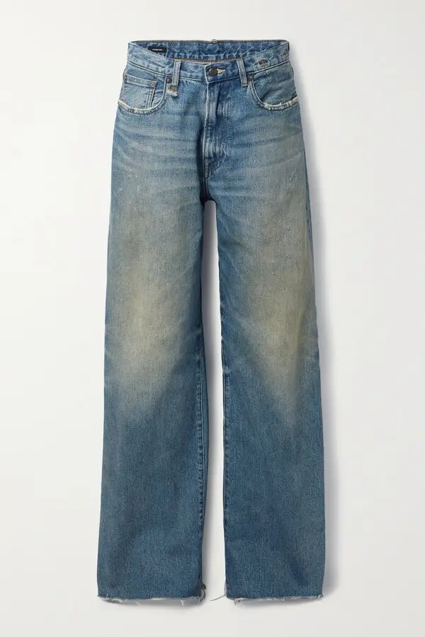 R13 D'arcy Distressed Boyfriend Jeans