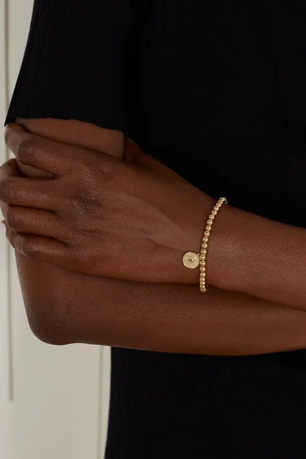 SYDNEY EVAN 14 Karat Diamond Cancer Zodiac Bracelet