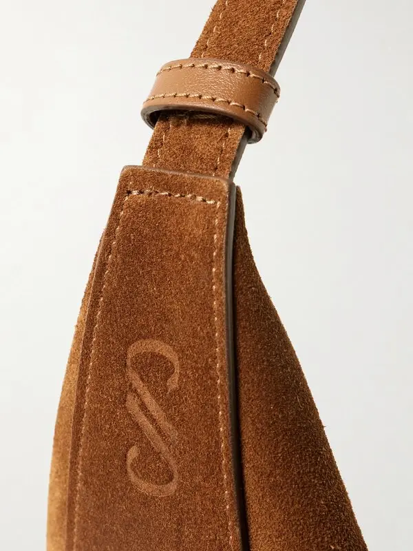 Proenza Schouler Paneled Suede Shoulder Bag