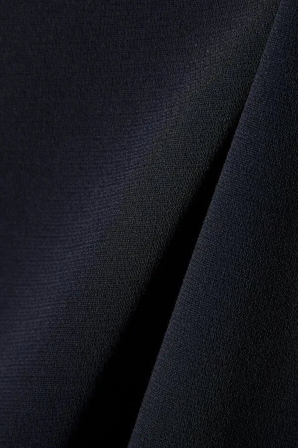 THE ROW Mirna Crepe Midi Dress - Blue