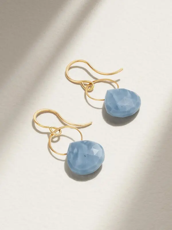 MELISSA JOY MANNING 14-karat Opal Dangle Earrings - Gold