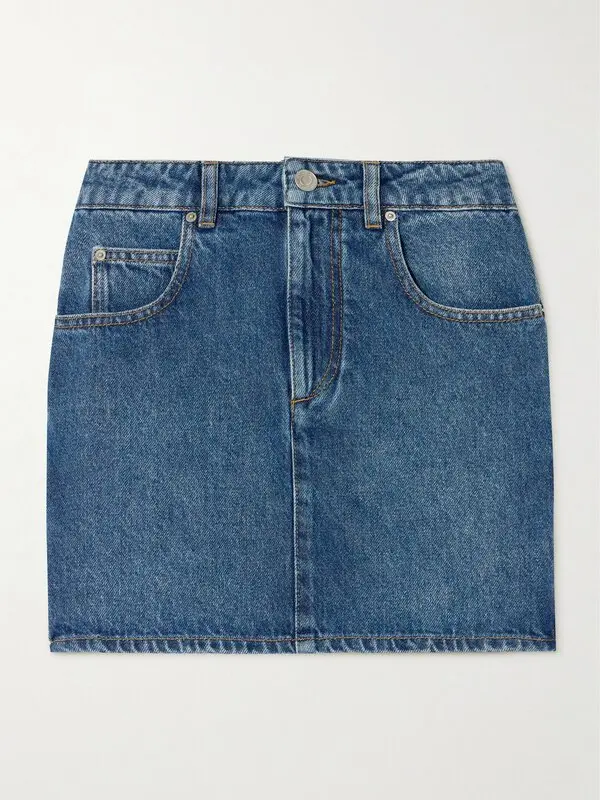 MARANT ETOILE Stessy Denim Mini Skirt