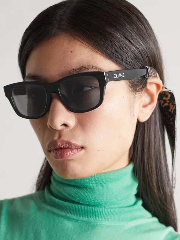 Celine Square-frame Sunglasses - Black