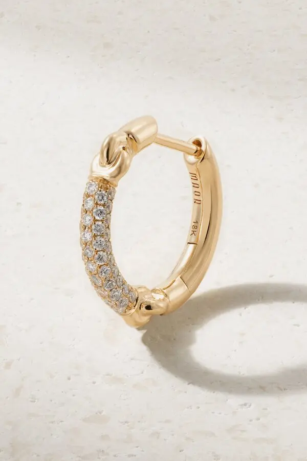 MAOR Equinox 18-karat Diamond Single Earring - Gold