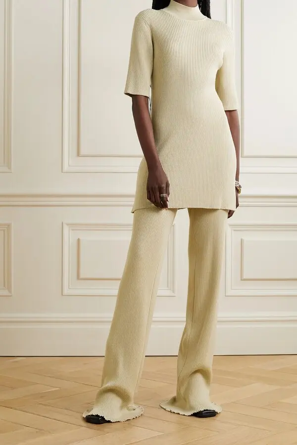 THE ROW Cassiopea Ribbed Top
