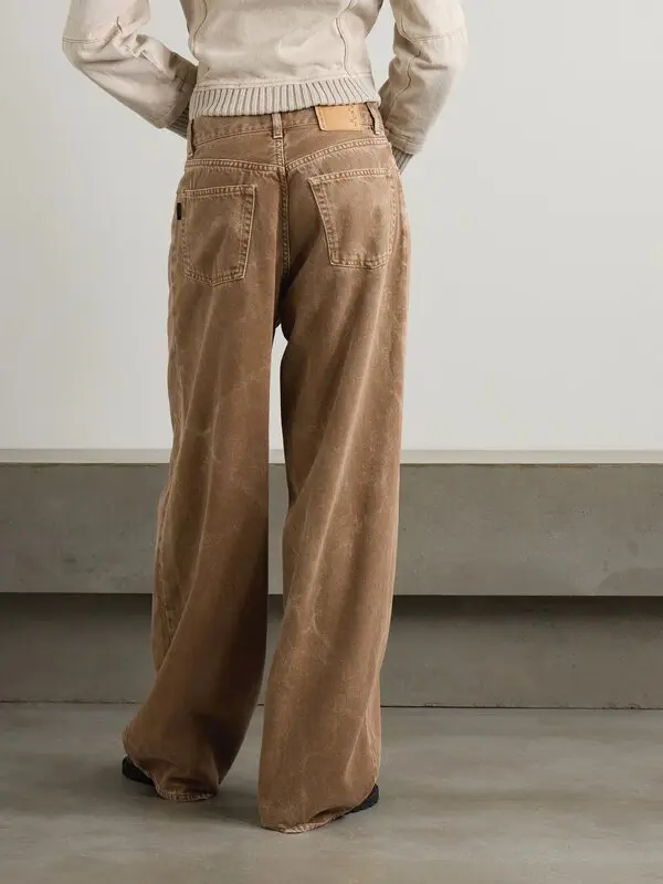 HAIKURE Bethany High-rise Wide-leg Jeans