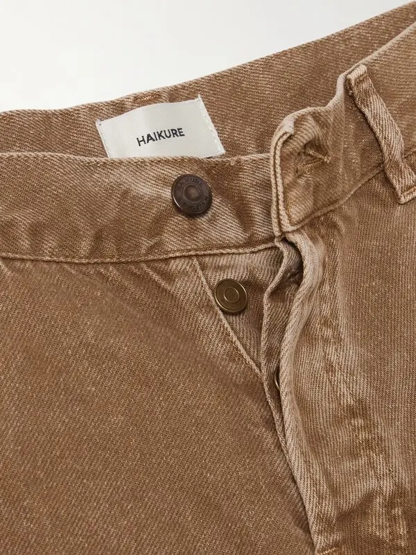HAIKURE Bethany High-rise Wide-leg Jeans
