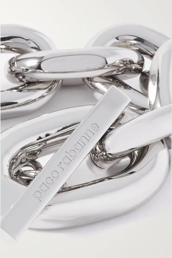 Rabanne Xl Link Bracelet - Silver