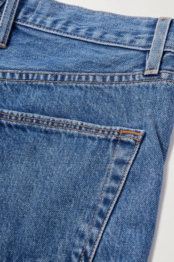 SLVRLAKE Eva High-rise Wide-leg Organic Jeans