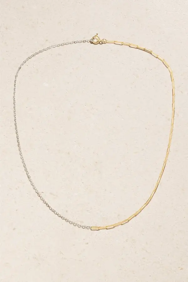 Yvonne Léon 18-karat White And Yellow Necklace - Gold