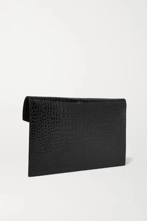 Saint Laurent Uptown Pouch - Black