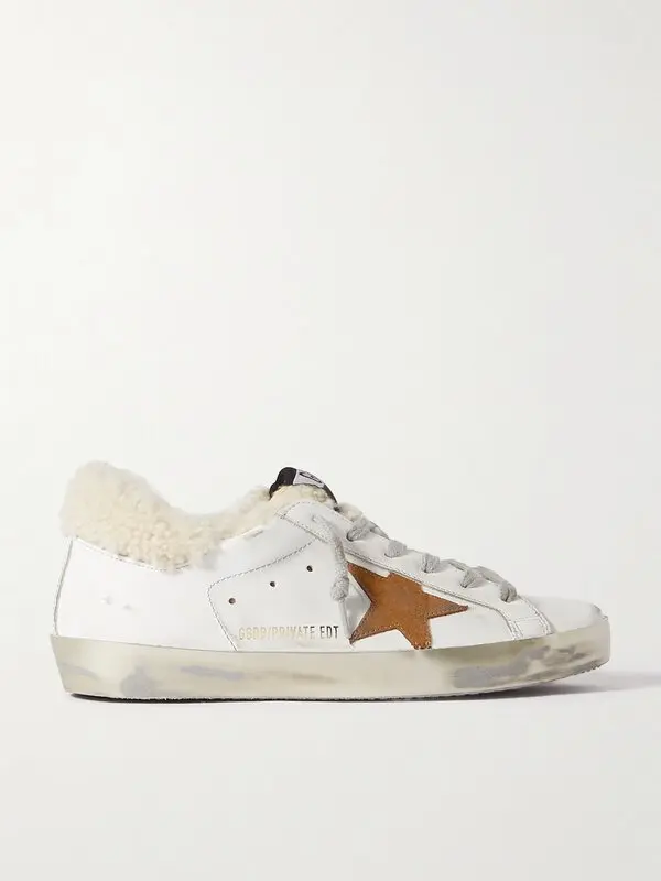GOLDEN GOOSE Superstar Distressed Sneakers