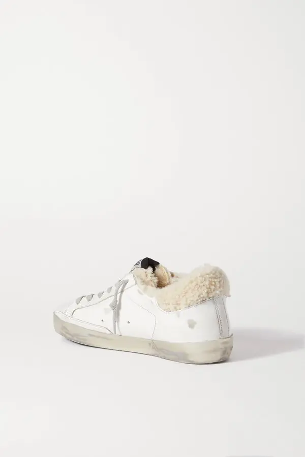 GOLDEN GOOSE Superstar Distressed Sneakers