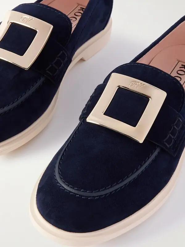 ROGER VIVIER Summer Suede Loafers