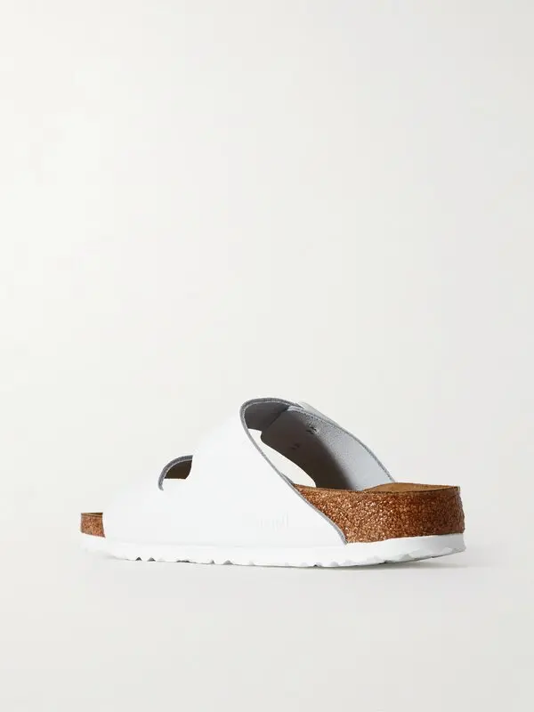 BIRKENSTOCK Arizona Textured-leather Sandals