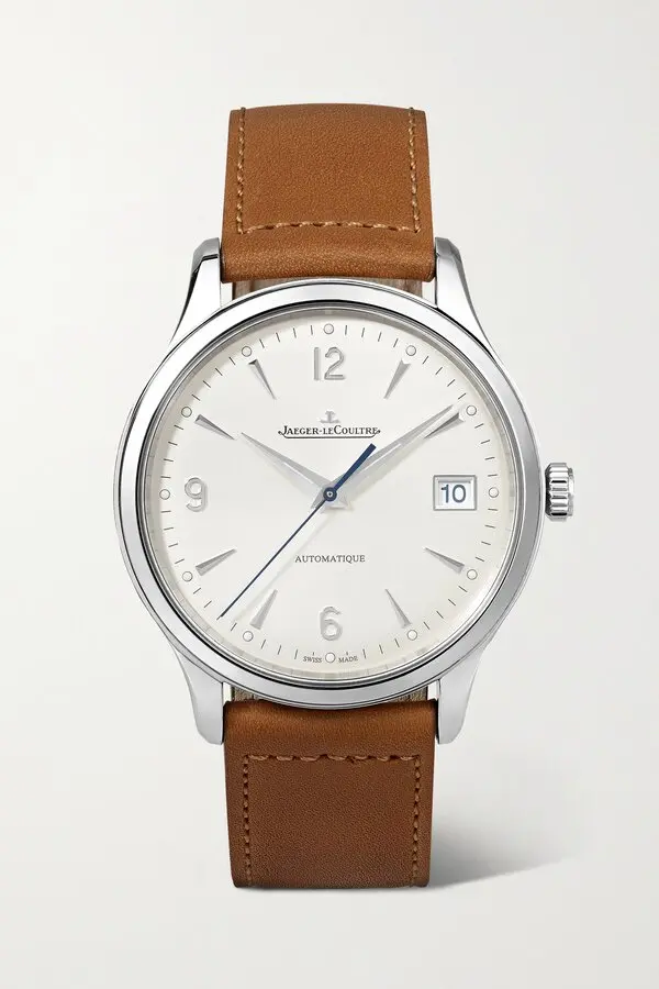 JAEGER-LECOULTRE Master Control Date Automatic 40mm Watch - Silver