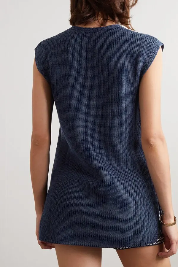 Loro Piana Cotton Knit Top