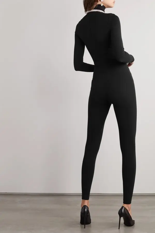 Dolce & Gabbana Stretch-jersey Turtleneck Jumpsuit