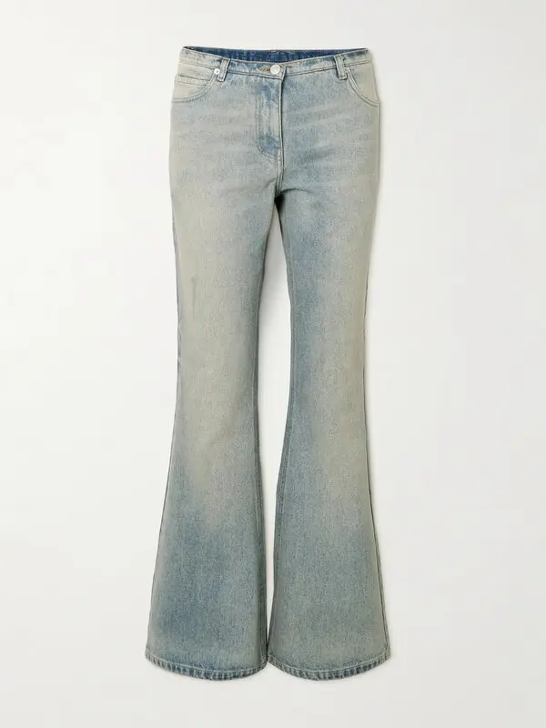 COURREGES Mid-rise Bootcut Jeans