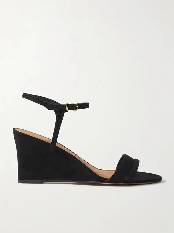 EMME PARSONS Suede Wedge Sandals