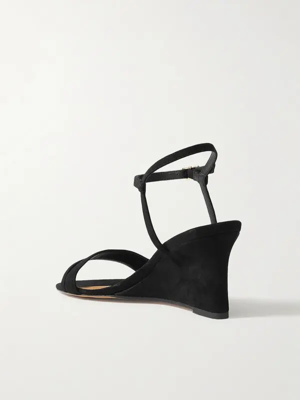 EMME PARSONS Suede Wedge Sandals