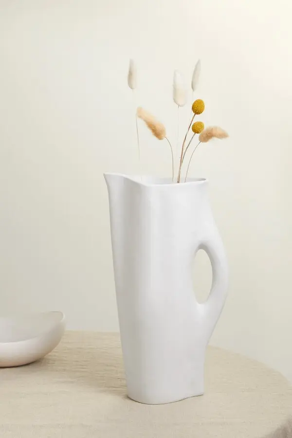 L'Objet Timna 30cm Porcelain Pitcher