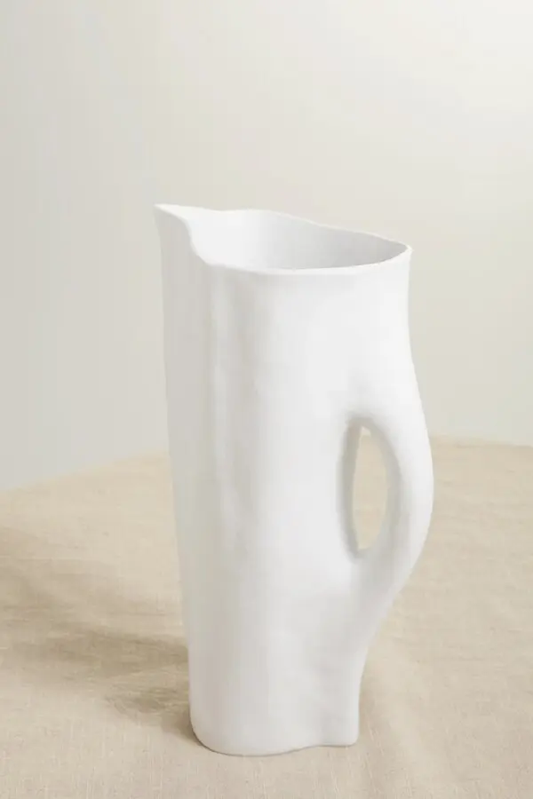 L'Objet Timna 30cm Porcelain Pitcher