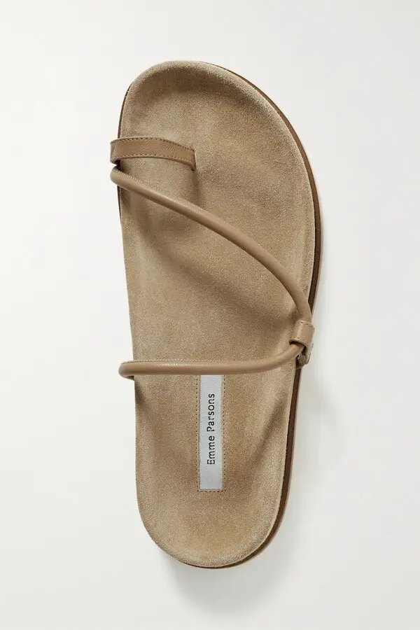 EMME PARSONS Bari Leather Sandals - Brown