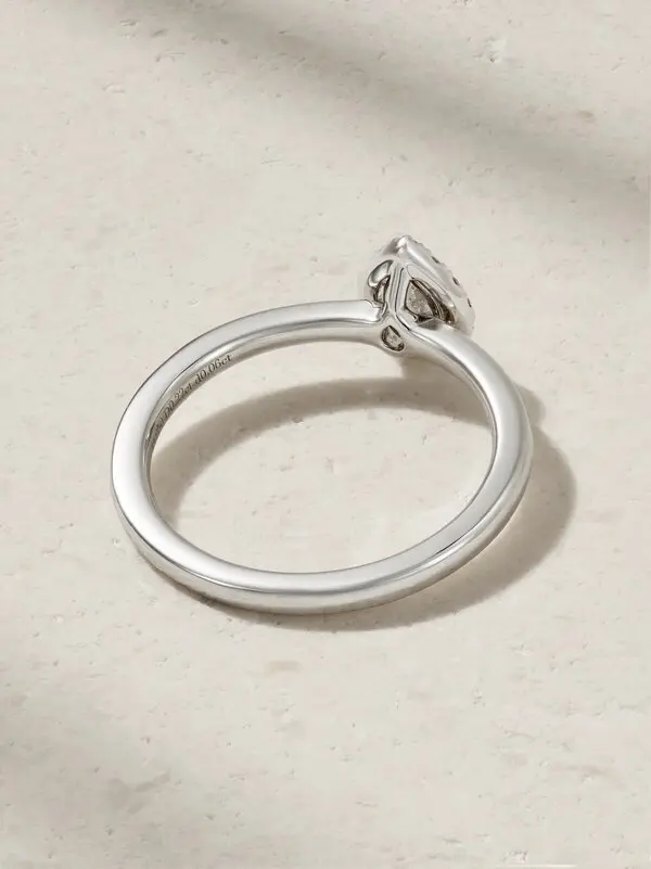 DE BEERS LONDON Aura Platinum Diamond Ring