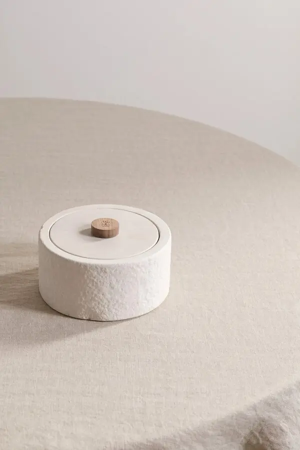 Brunello Cucinelli Walnut Wood And Stone Box - Neutrals