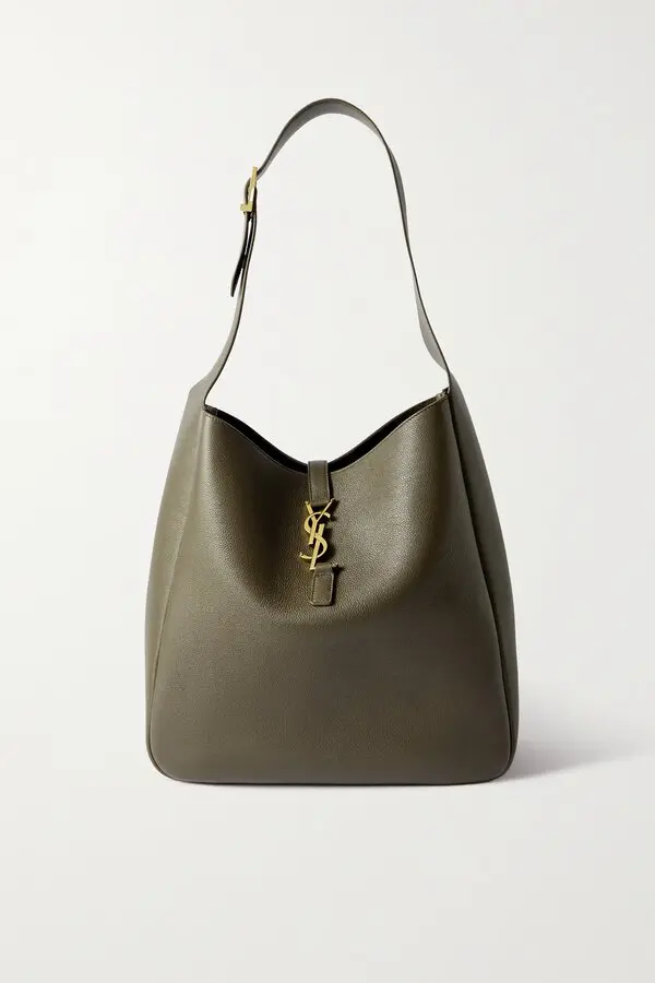Saint Laurent Le 5 À 7 Supple Large Shoulder Bag - Green