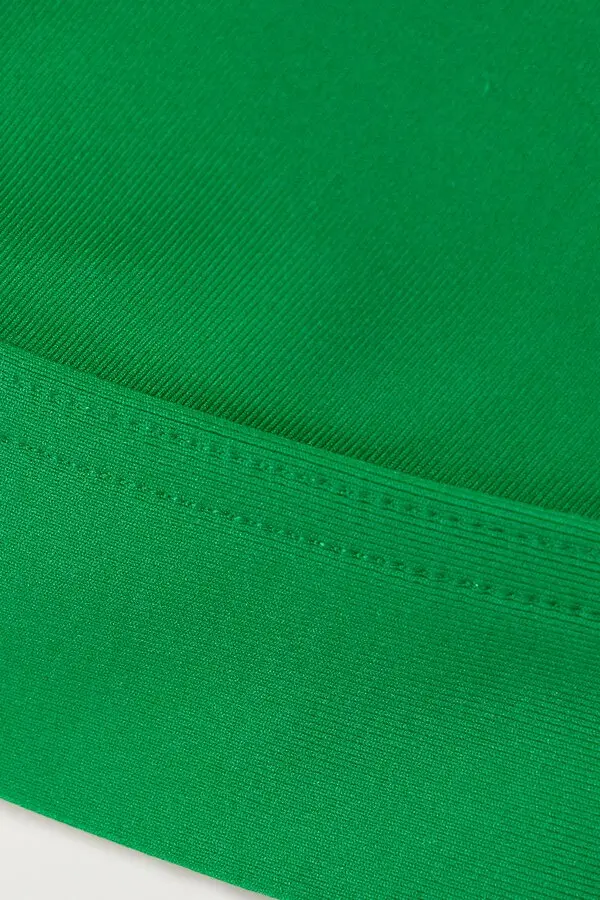 ERES Les Essentiels Chrome Triangle Bikini Top - Green