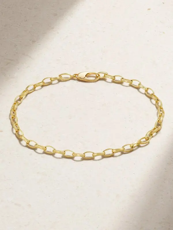 JENNIFER MEYER Edith Small 18-karat Link Bracelet - Gold