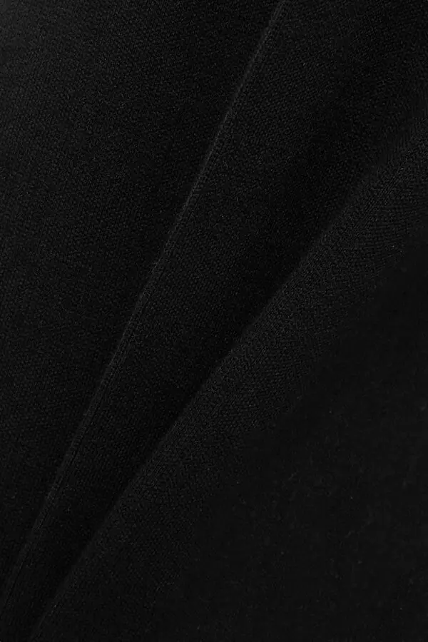 HIGH SPORT Kick Cropped Flared Pants - Black