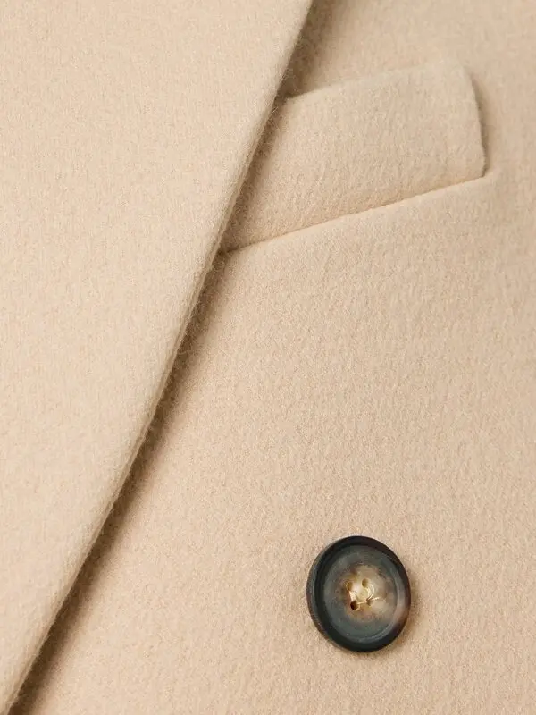 Wardrobe.NYC Hailey Bieber Double-breasted Wool Coat