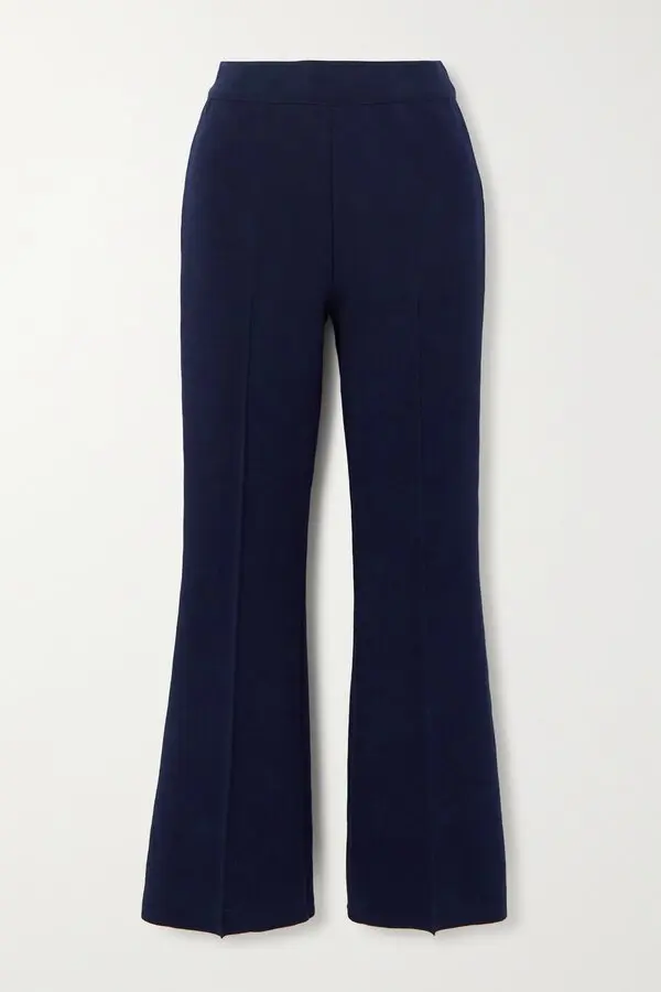 HIGH SPORT Kick Cropped Flared Pants