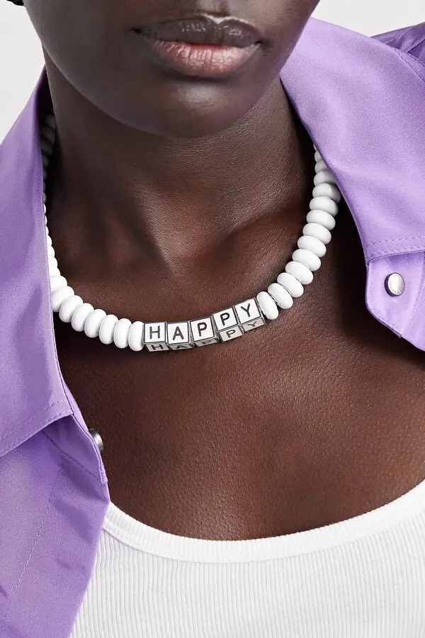 Lauren Rubinski Happy Necklace