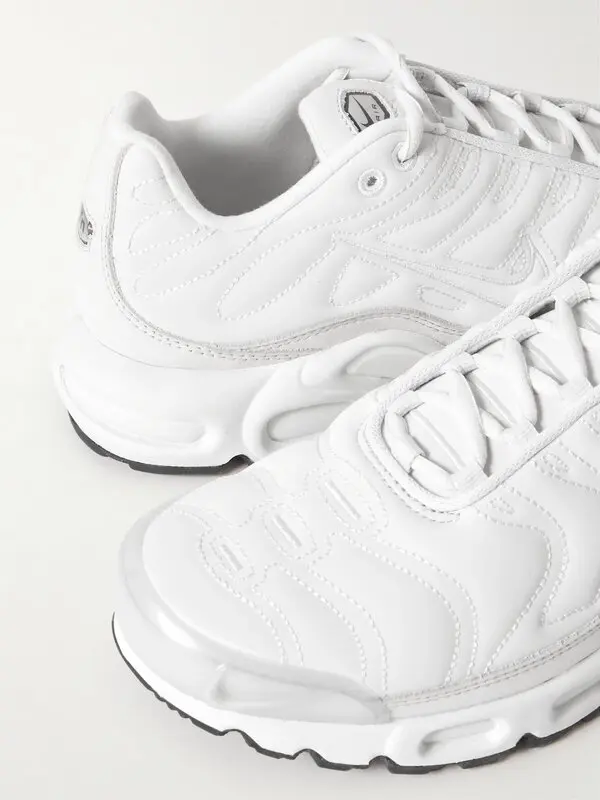 Nike Max Plus Leather Sneakers - White