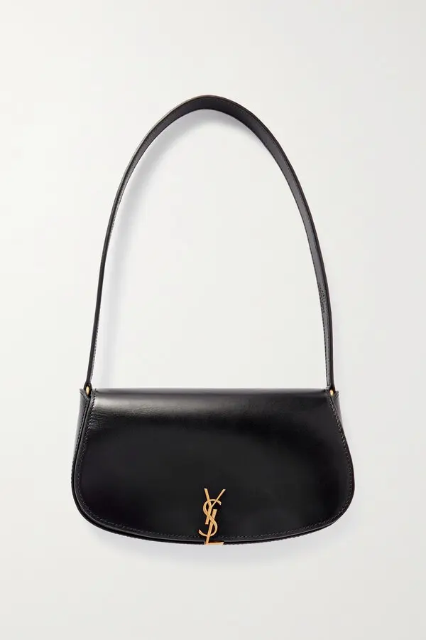 Saint Laurent Voltaire Mini Leather Shoulder Bag - Black